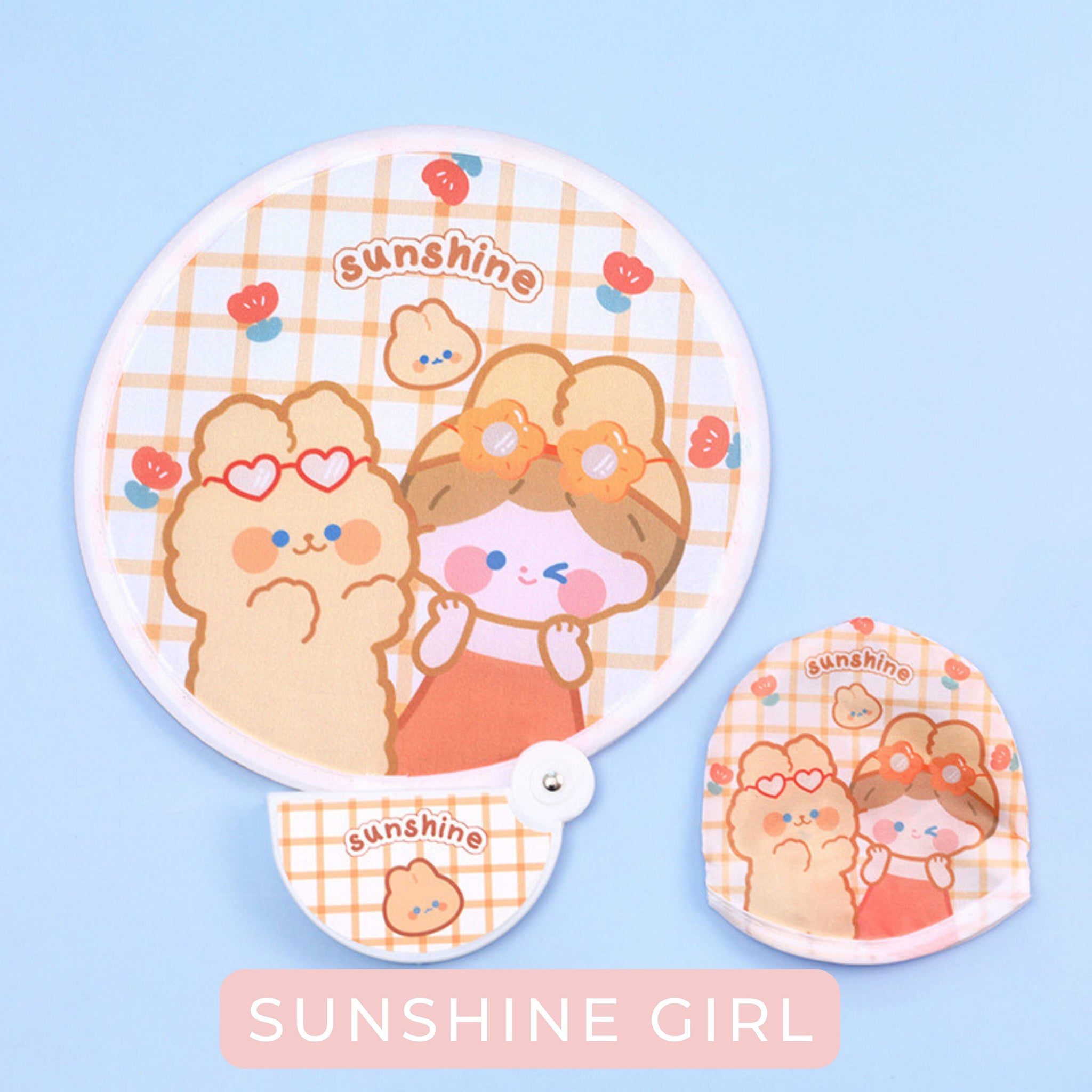 Cartoon Pocket Foldable Fan – CandyWrap Island